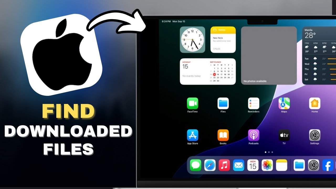 How To Find Downloaded Files On iPad in SECONDS! - YouTube