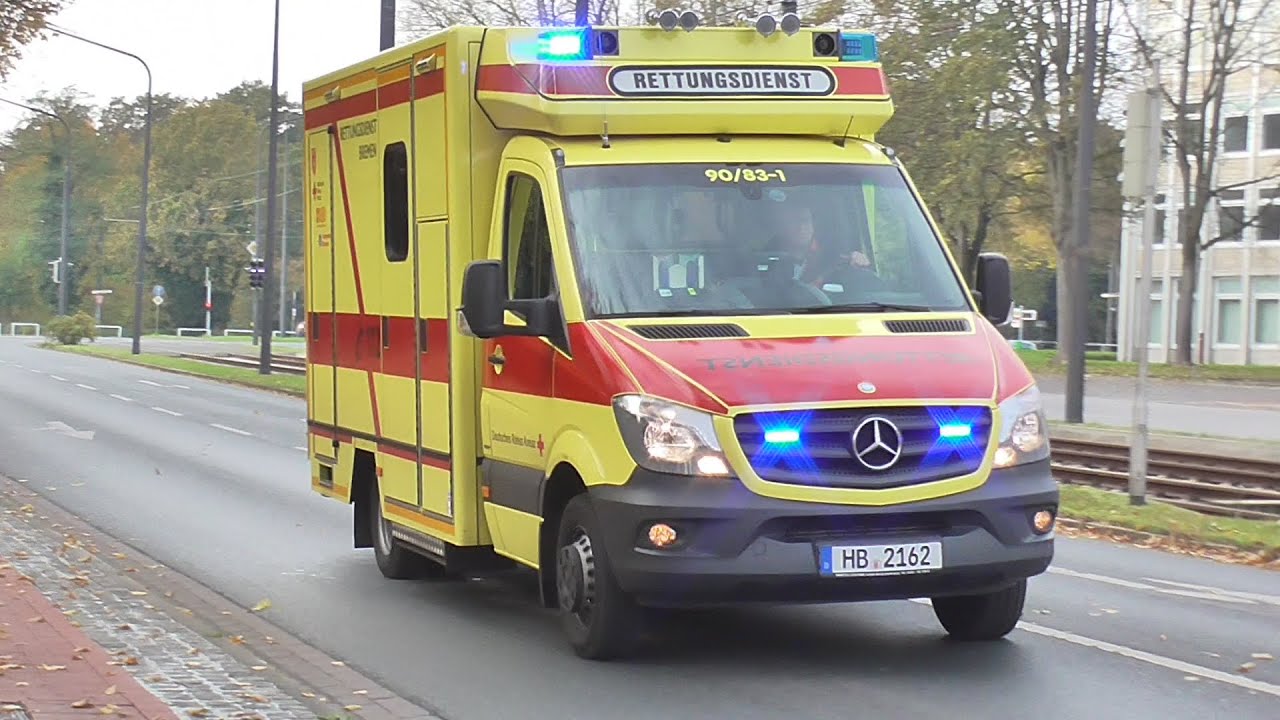 [Springlicht] Facelift RTW DRK Bremen - YouTube