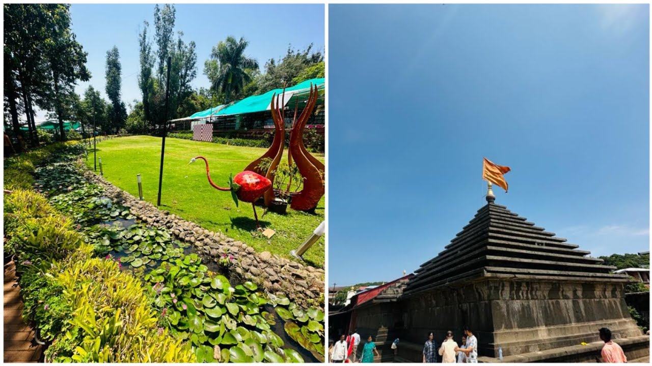 Mahabaleshwar tour part-1| mahableshwar temple | Mapro garden ...