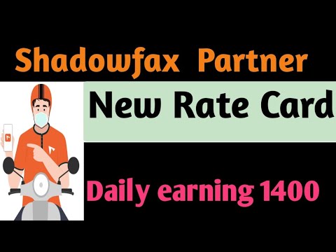 Shadowfax new rate card || Shadowfax delivery boy salary ||Shadowfax ...