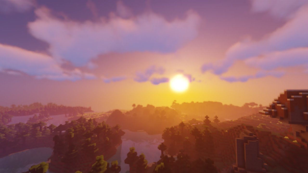 Minecraft Shaders Cinematic - YouTube