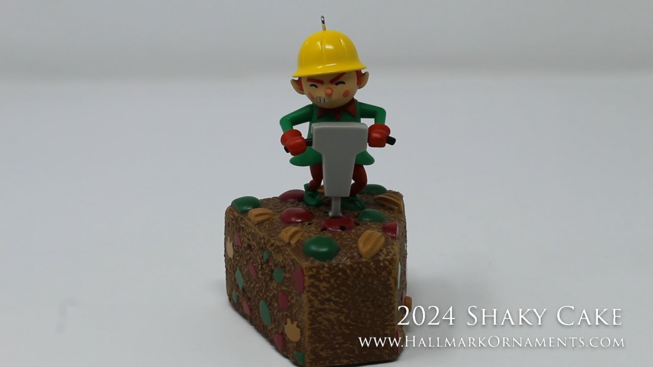 2024 Shaky Cake Hallmark Ornament - YouTube