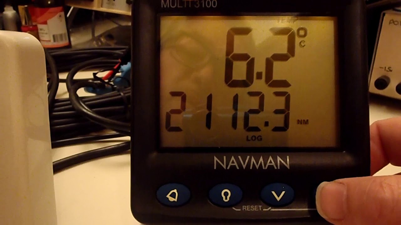 Navman 3100 Multi test after repair from LCD - YouTube