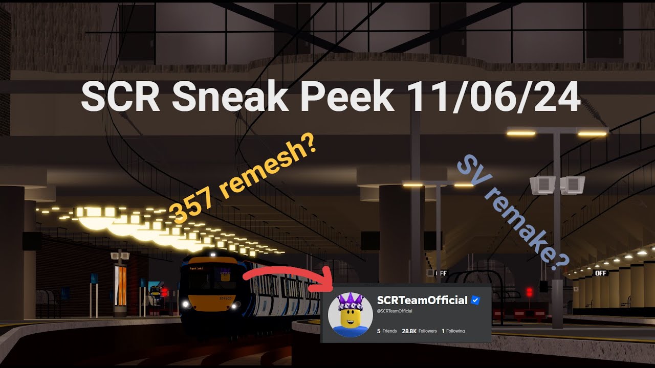 SCR Sneak Peek 11/06/24 - SV Remake + 357 Remesh? 👀 - YouTube