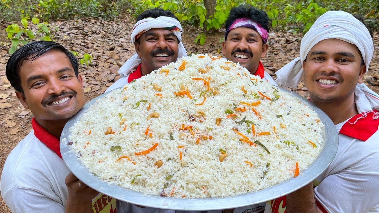 Fried Rice & Kabli Chola curry | Jamaibabu special Fried rice & chana ...