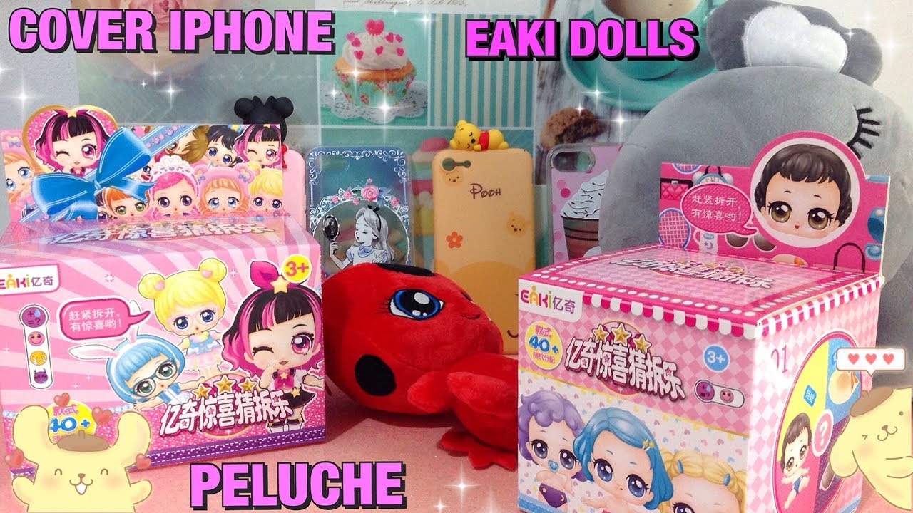 Aliexpress HAUL 💖 COVER IPHONE, PELUCHE & EAKI DOLLS 😍💖😍 MAGGIO 2019 ...