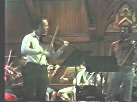 Max Hobart in Rehearsal - Mozart Sinfonia Concertante (3 of 3) - YouTube