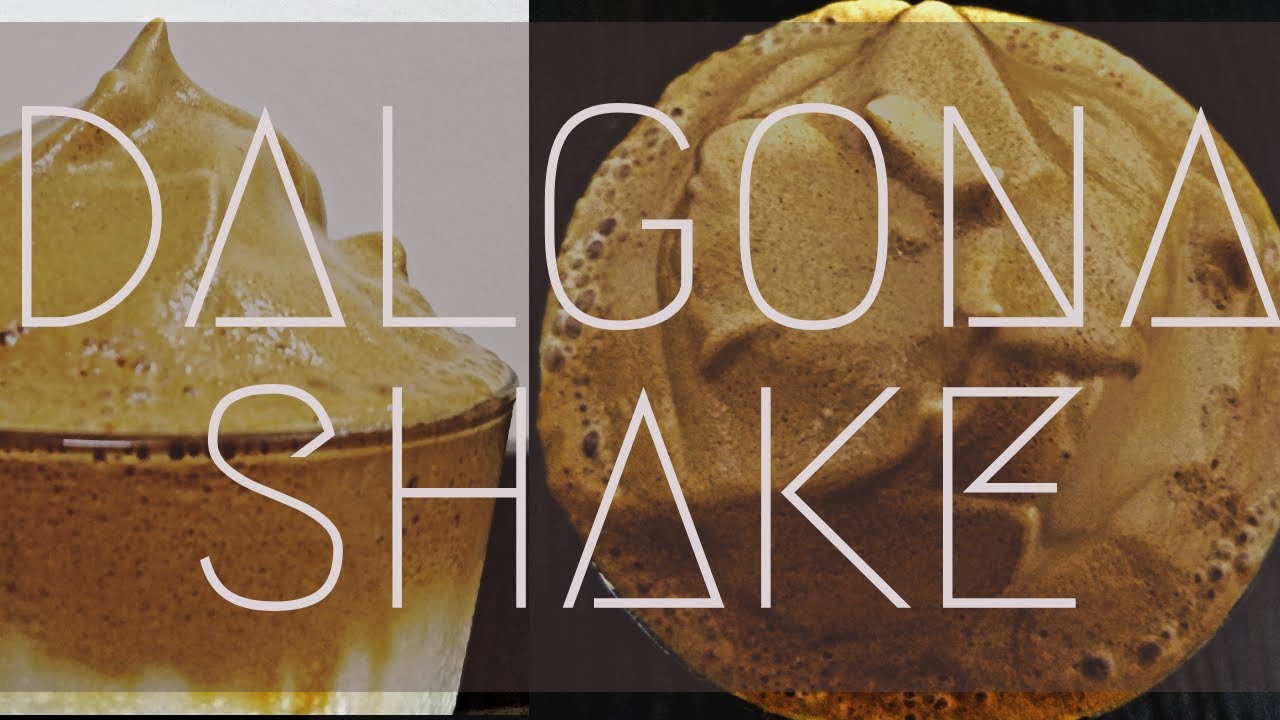 How to make Dalgona Shake At Home | Dalgona Shake Recipe | Dalgona ...