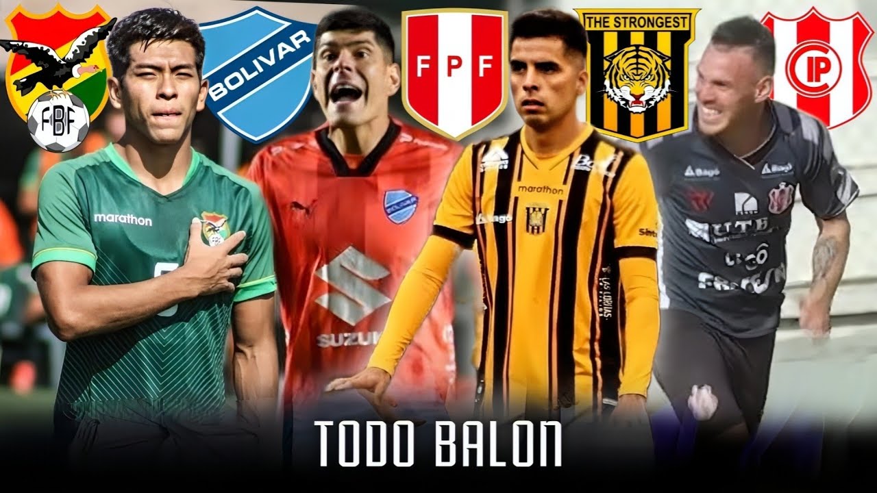 BOLIVIA Pierde a ERWIN VACA vs PERU y URUGUAY | LAMPE Se PIERDE la ...