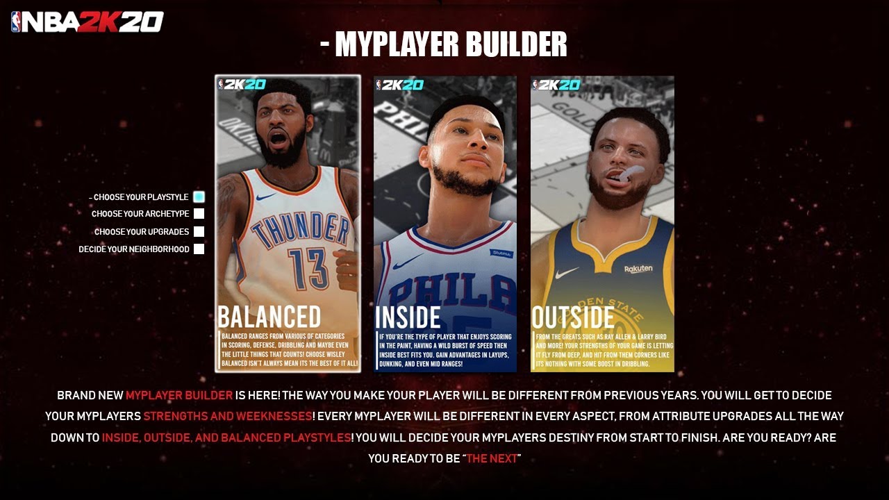 NBA 2K20 - [Confirmed] More MyPlayer Builder News! - YouTube