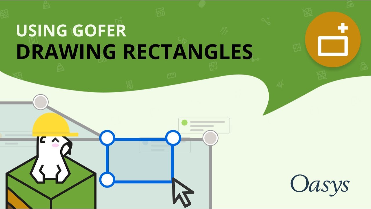 Oasys Gofer: Drawing rectangles - YouTube