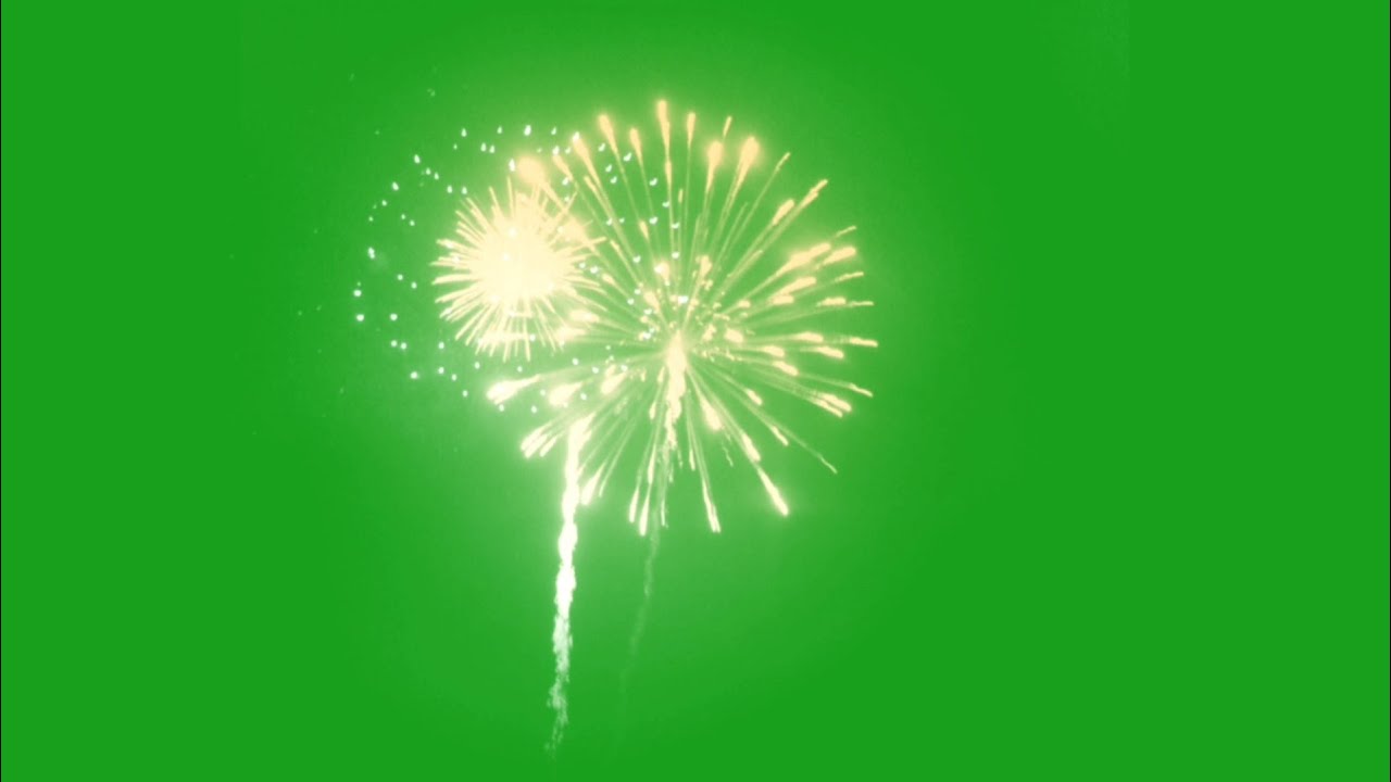 Green screen fireworks effects | fireworks green screen no copyright ...