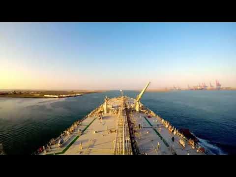 Suez Canal Timelapse - Full Transit HD GoPro - YouTube