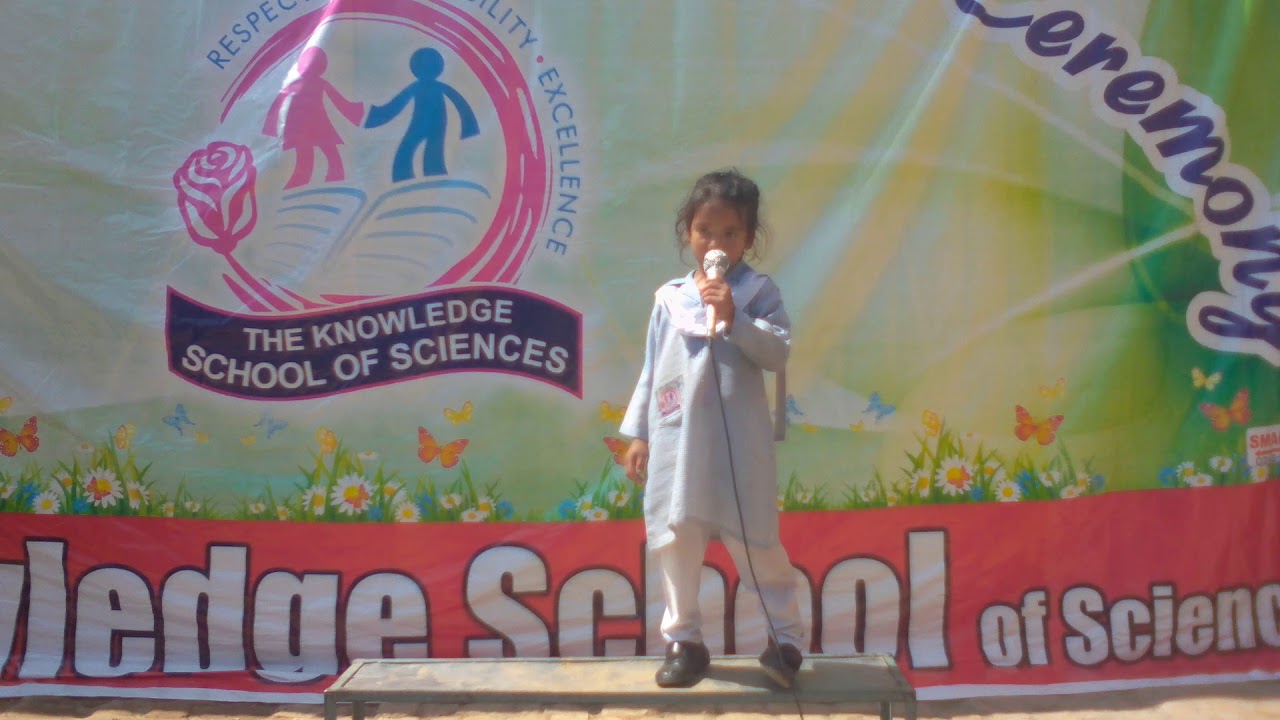 Speech on myself by Zahra Class prep - YouTube