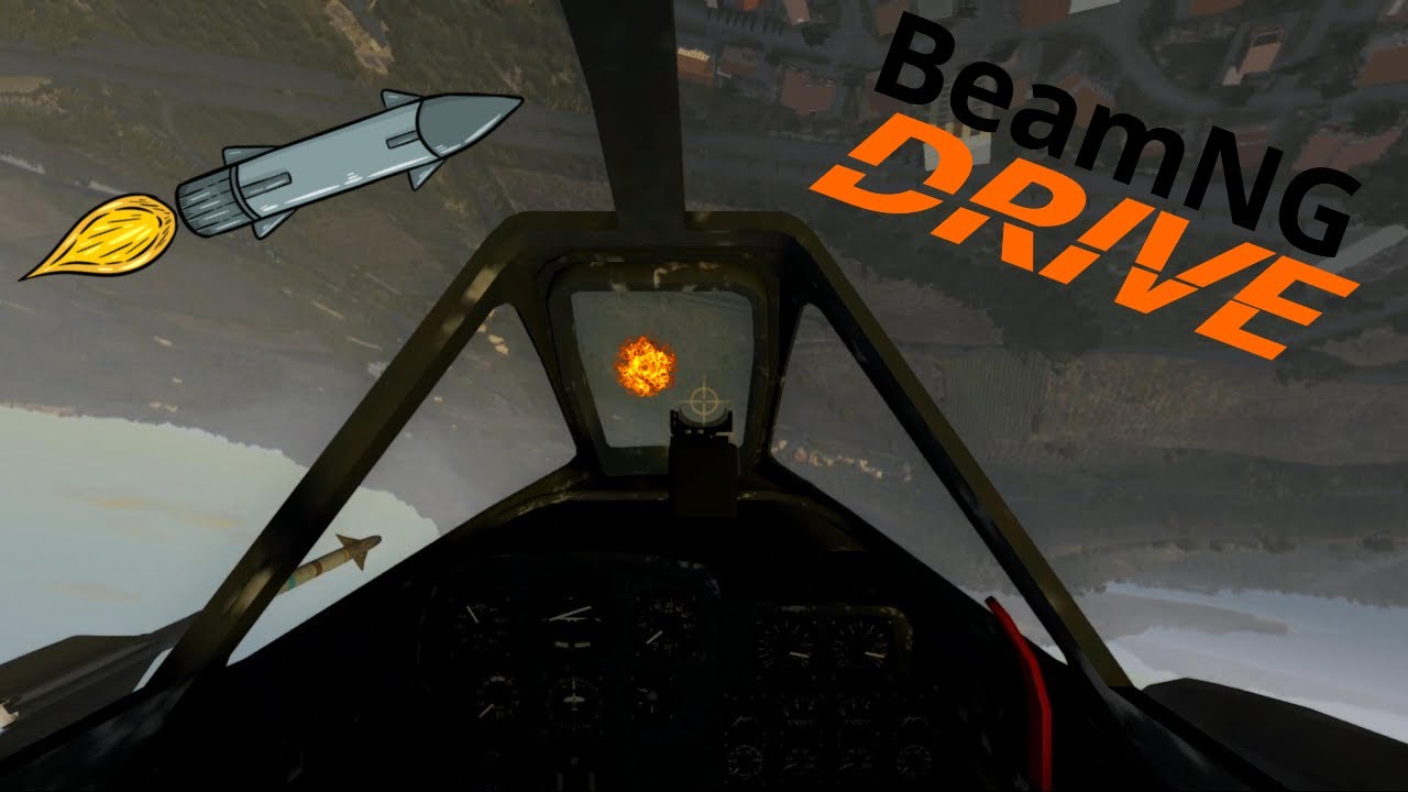Cinematic BOMBING in BeamNG Drive! - YouTube