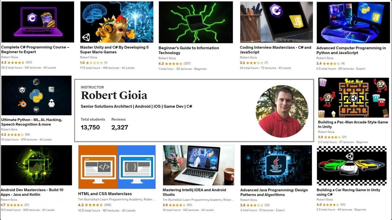 Udemy Instructor with 22 course and 14,000+ students - learn coding in ...