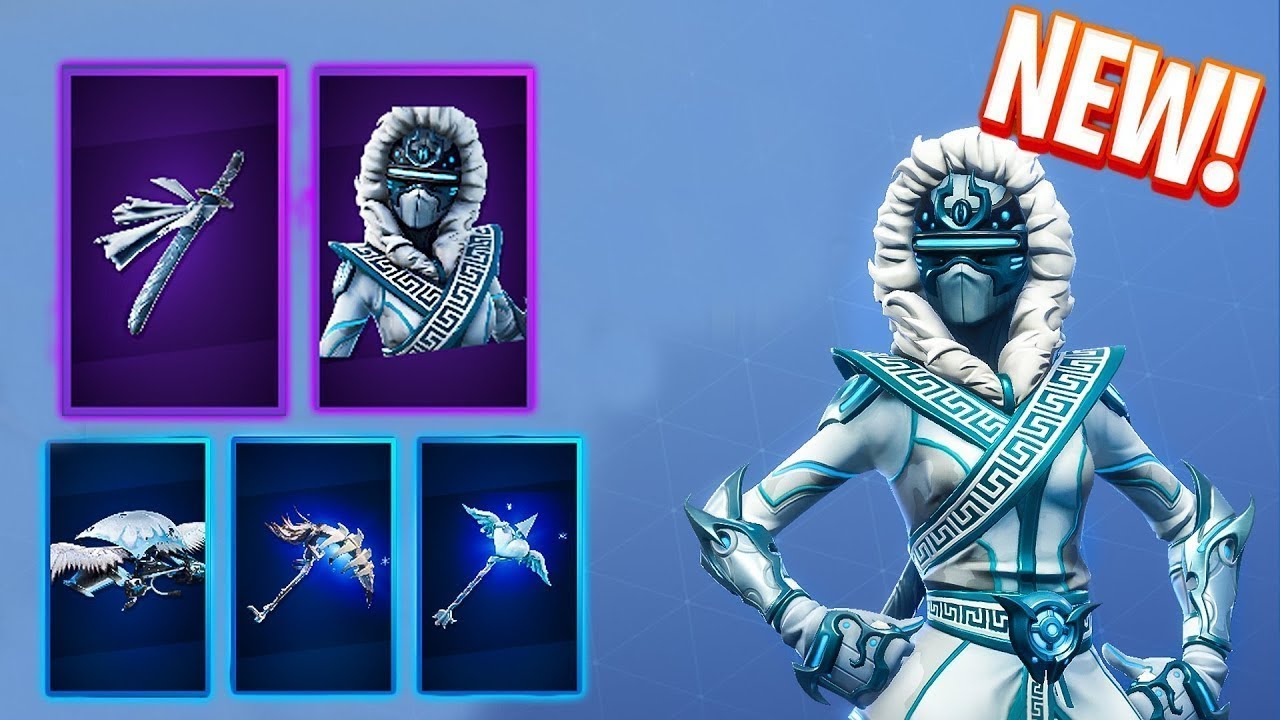 *NEW* SNOWSTRIKE AND FROZEN GEAR BUNDEL!- Fortnite Battle Royale (NL ...