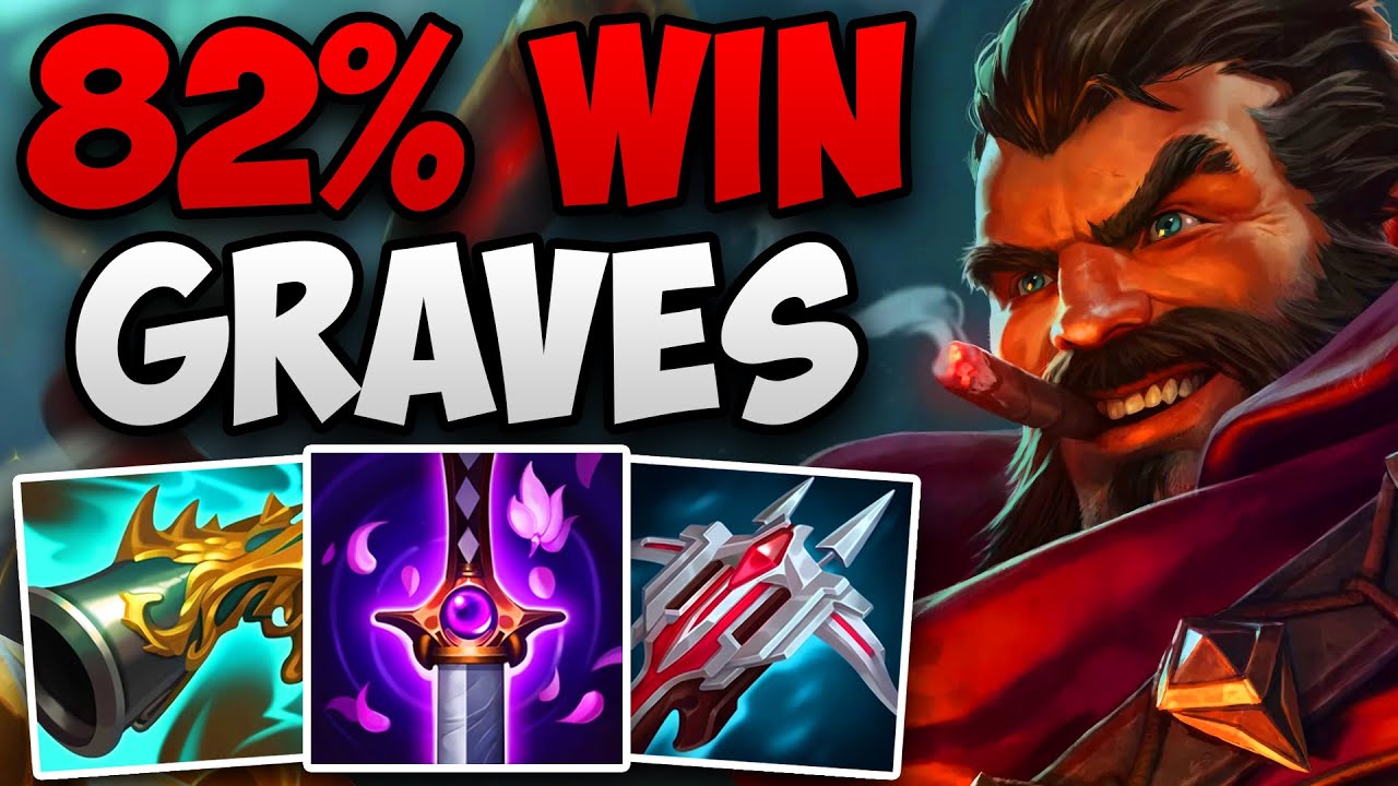 HE HAS 82% GRAVES WIN RATE IN CHALLENGER! | CHALLENGER GRAVES JUNGLE ...