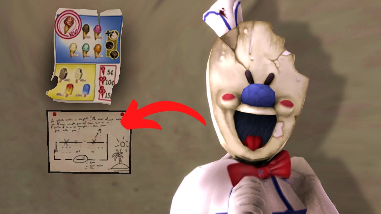 Ice Scream 1 New Note! [New Update] - YouTube