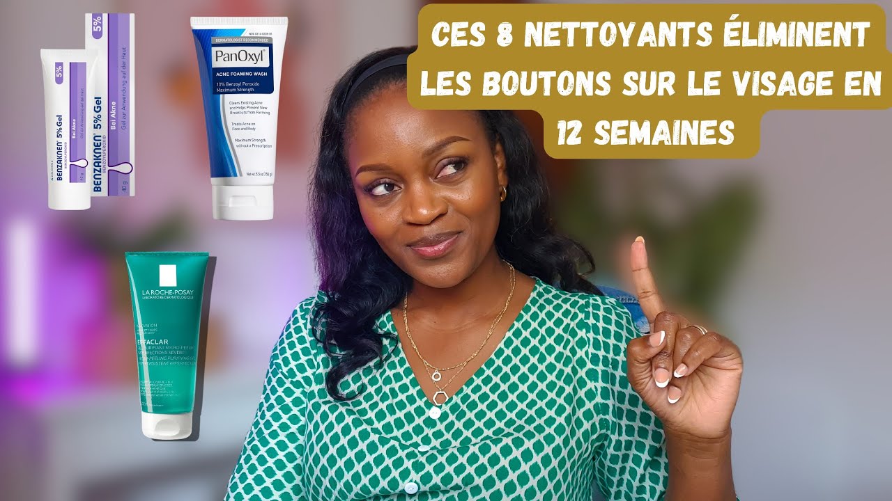 8 Nettoyants /Savons pour éliminer les boutons sur le visage| Les ...