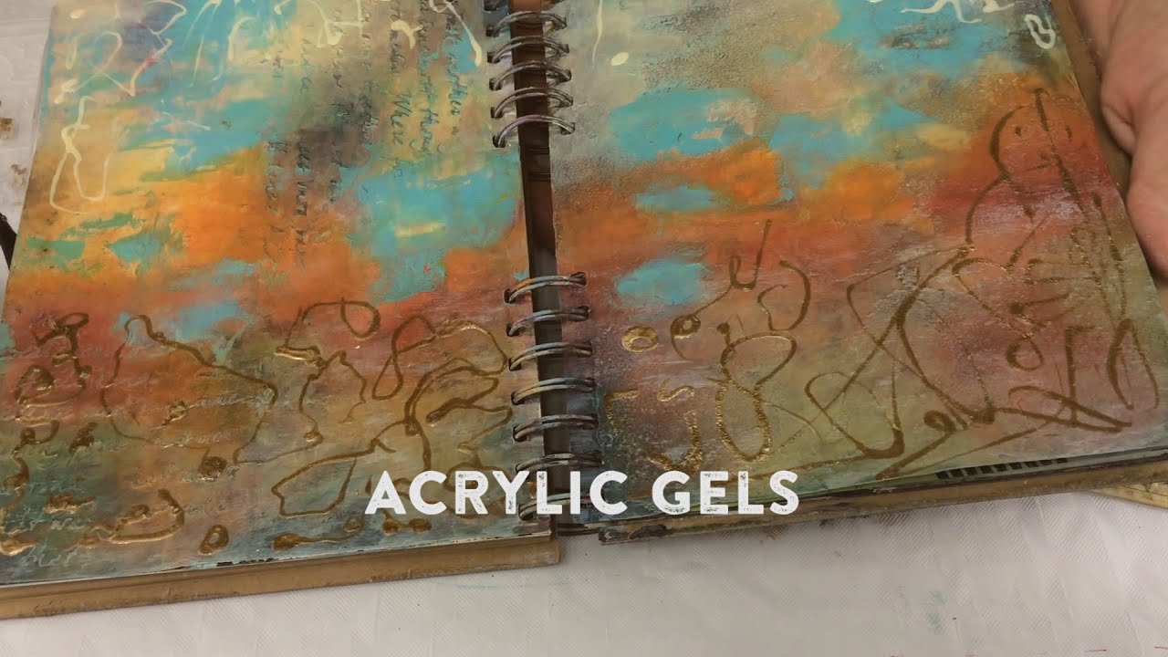 2015 Topic 15: Acrylic Gels {on the PaperArtsy Blog} - YouTube