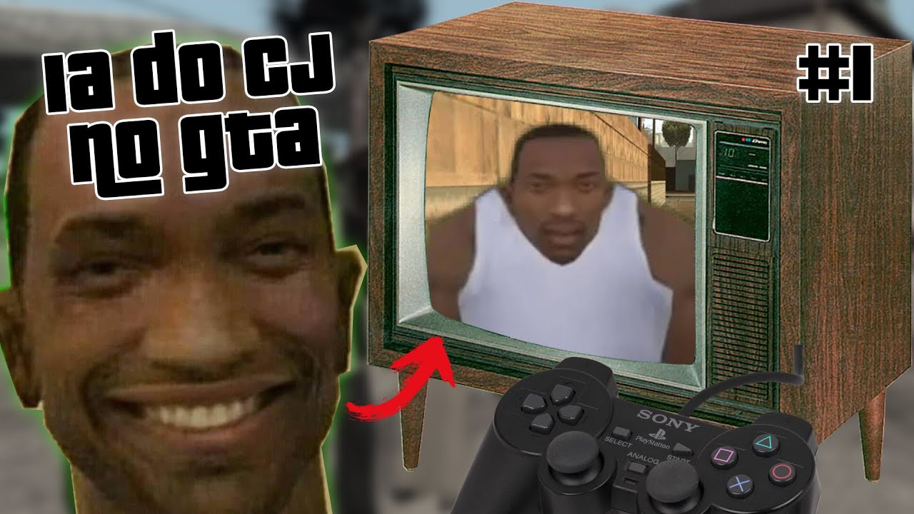 CJ Jogando Com o CJ - GTA SA #1 - YouTube