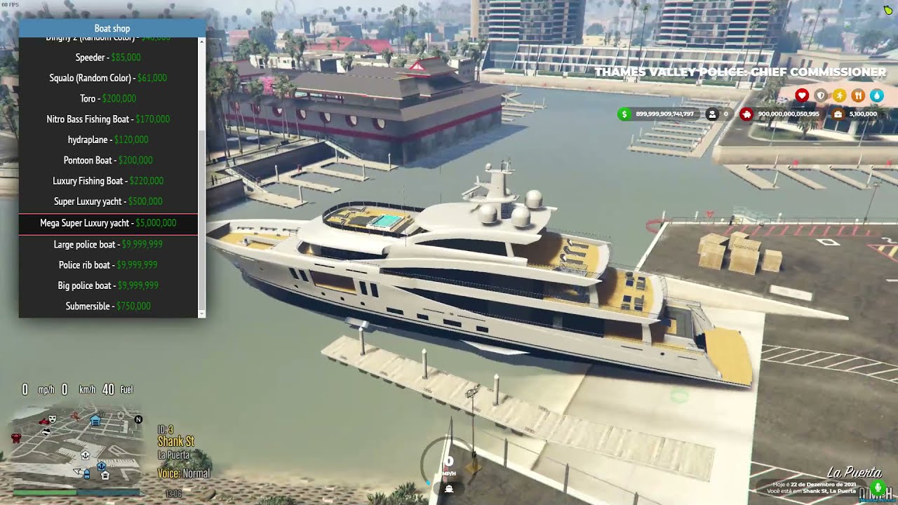 GTA5 FIVEM 10 NEW CUSTOM BOATS! - YouTube