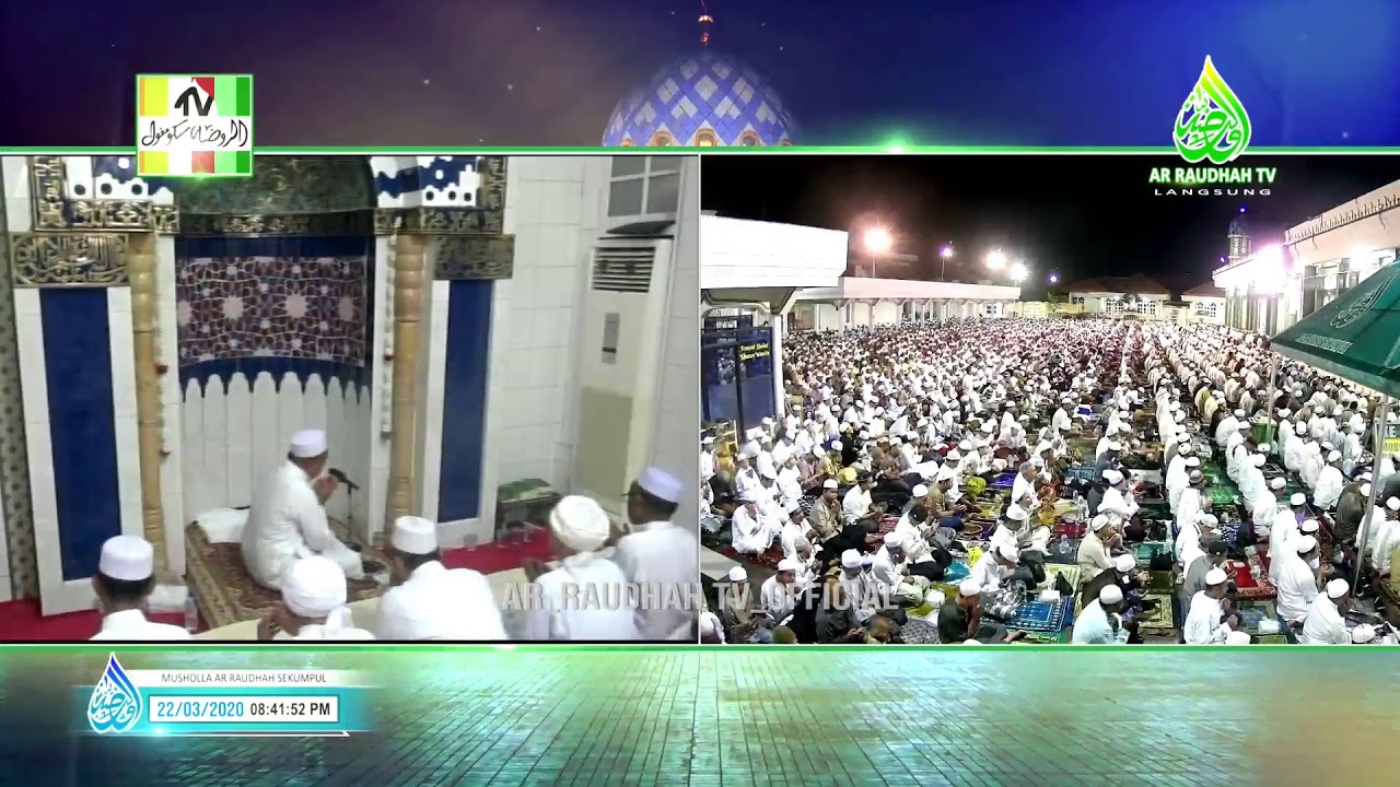 PEMBACAAN MAULID AL-HABSYI DI MUSHOLLA AR-RAUDHAH SEKUMPUL MTP KALSEL ...