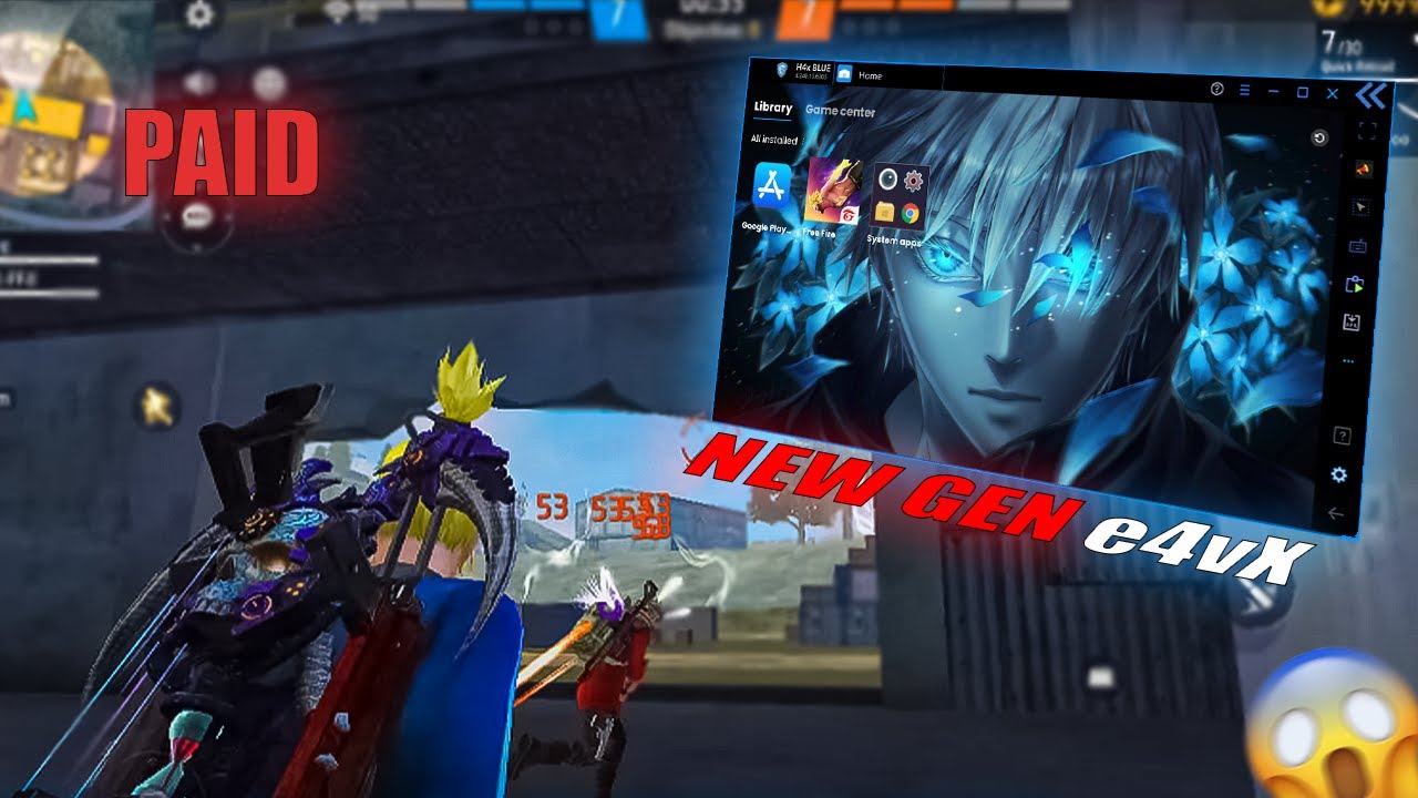 NEW VERSION OF e4vX WORLD SMOOTH EMULATOR H4x BLUE PAID EMULATOR 100% ...