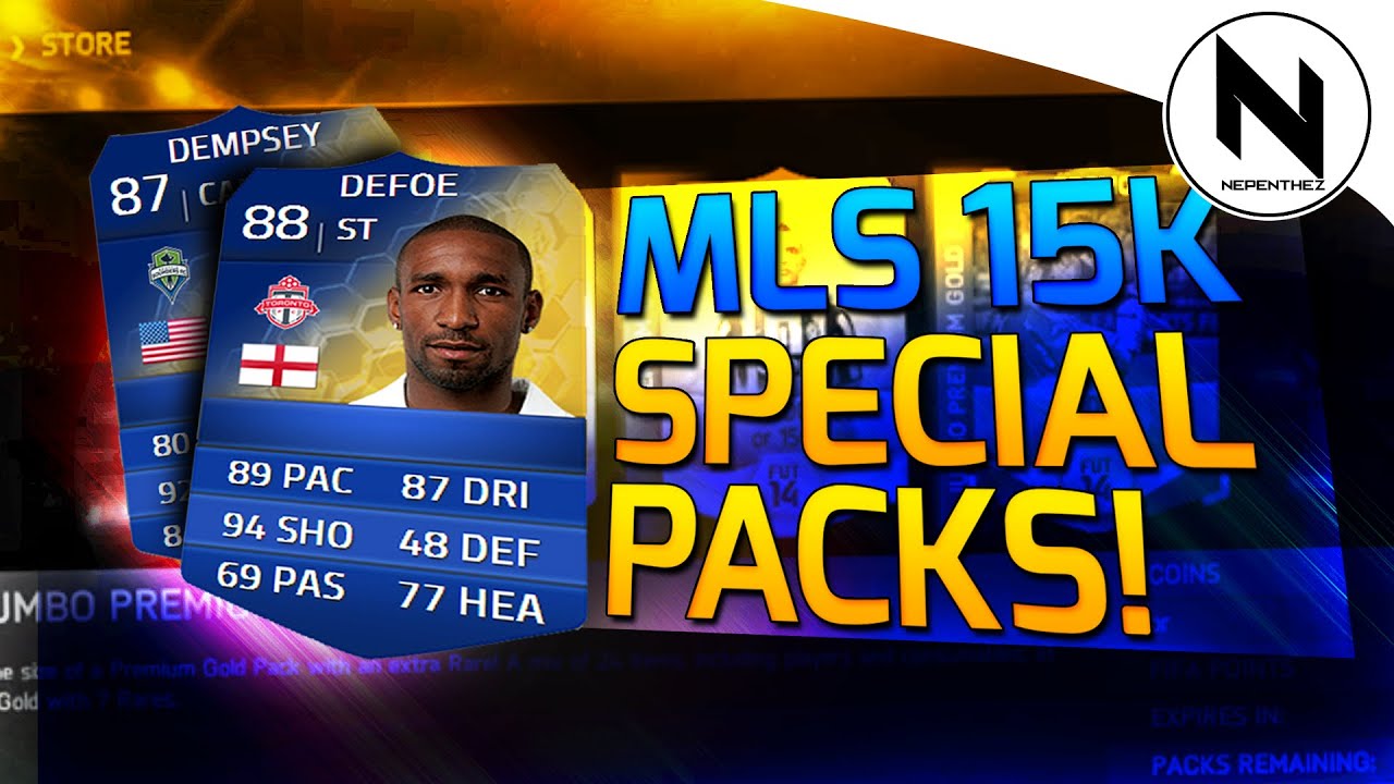 MLS ALL STARS ARE HERE! - FIFA 14 Ultimate Team Packs - YouTube