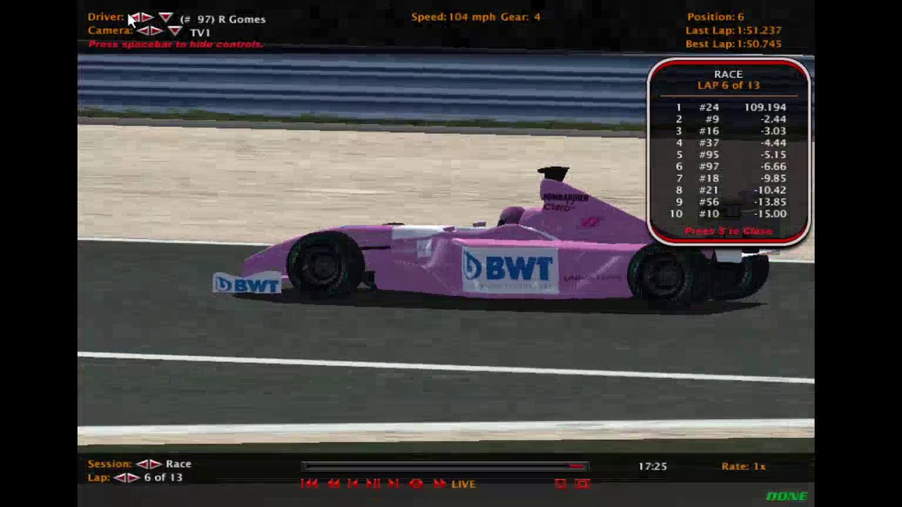 NR2003 F1 Offline Series Season One - Bahrain Grand Prix - YouTube