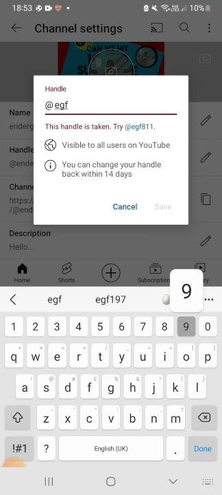 how to change your handle - YouTube how to change your handle - YouTube