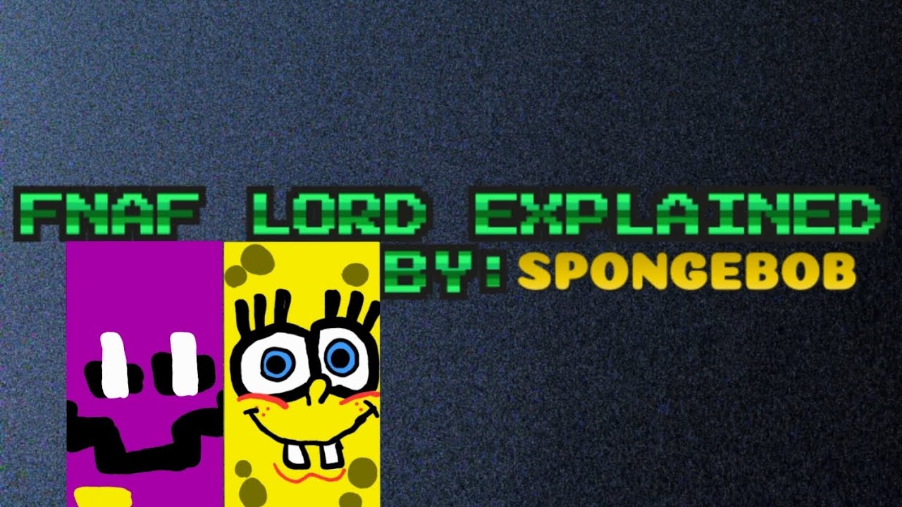 Spongebob explained fnaf - YouTube