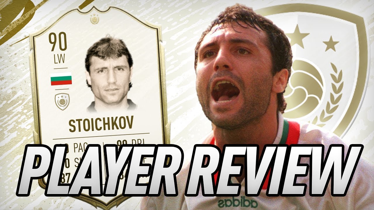 90 STOICHKOV ICON PLAYER REVIEW! - FIFA 20 Ultimate Team - YouTube