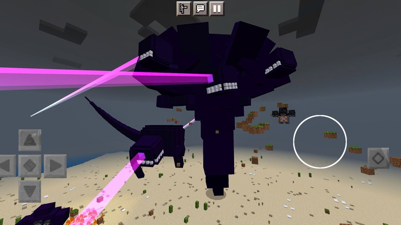 New Wither Storm Addon Remake in minecraft pe - YouTube