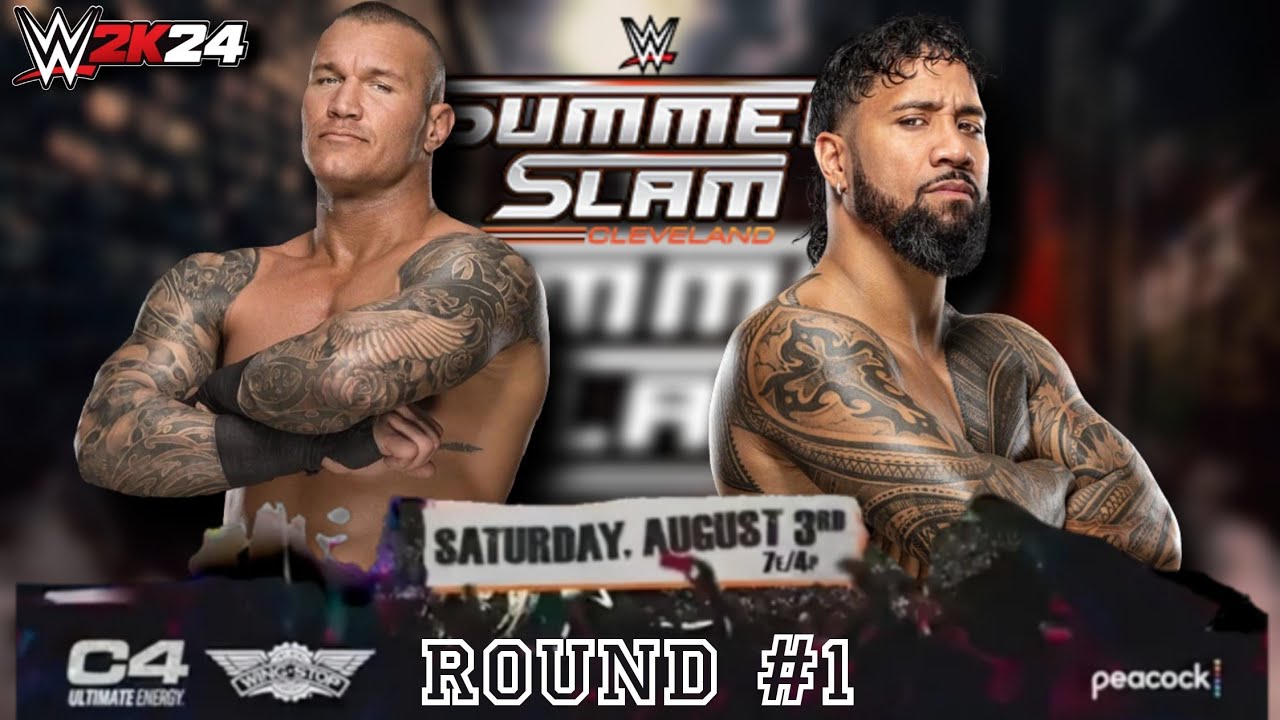 WWE 2K24: Randy Orton vs. Jey Uso - Championship Tournament Round 1 at SummerSlam! [2K60] - YouTube