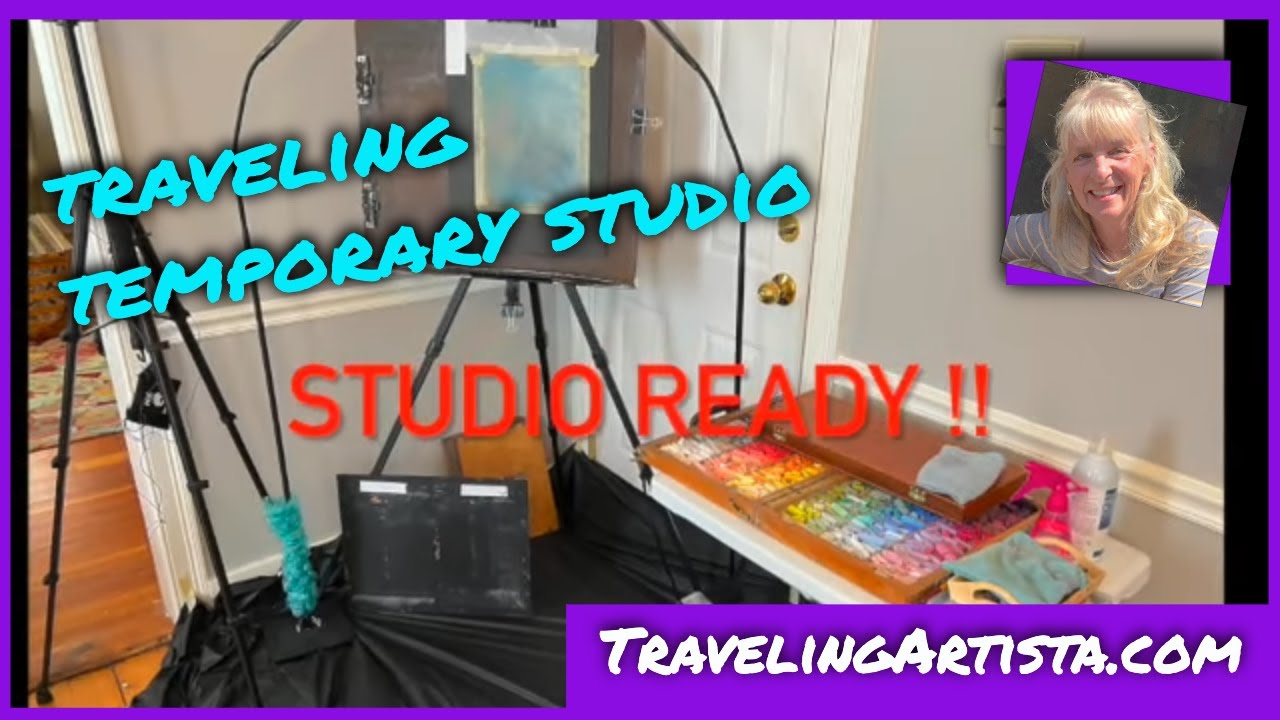 Set-up a Temporary Traveling Studio - YouTube