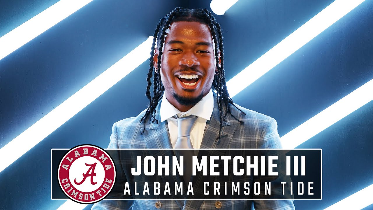 Alabama WR John Metchie III | 2021 SEC Media Days press conference ...