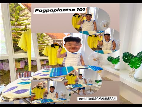 Wastong Pamamaraan ng Pagpaplantsa - YouTube