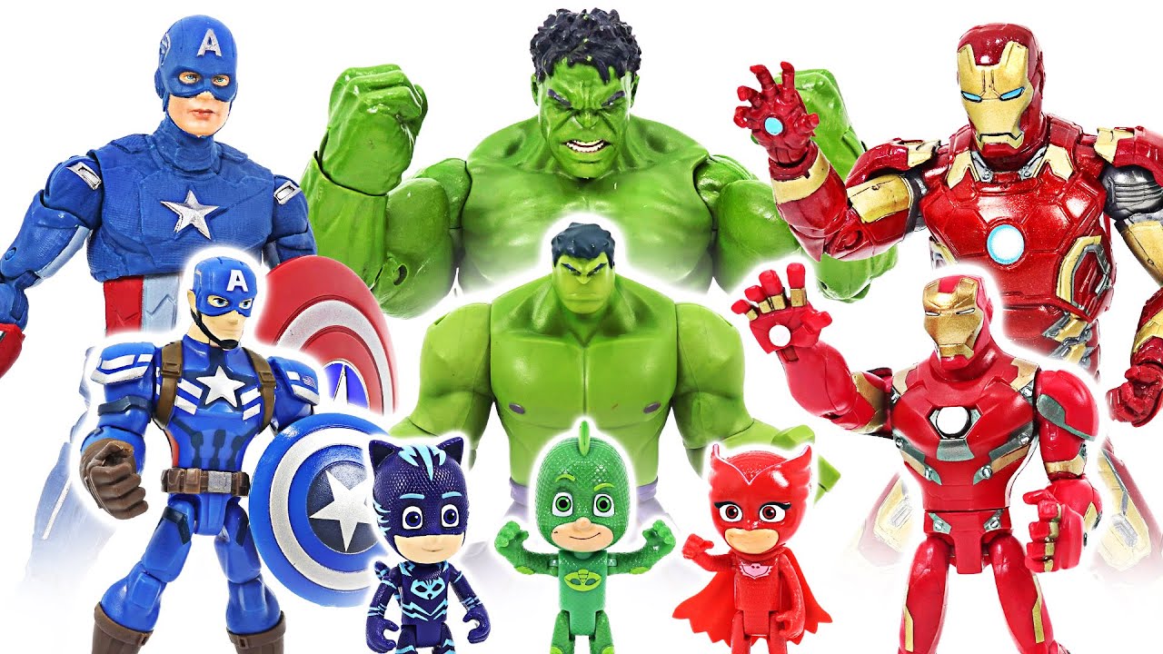 When PJ Masks enter Pringles, they transform into Avengers Hulk and ...