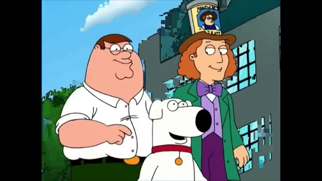 My chocolate factory Brian & Peter - the Chocolate factory / Family Guy ...