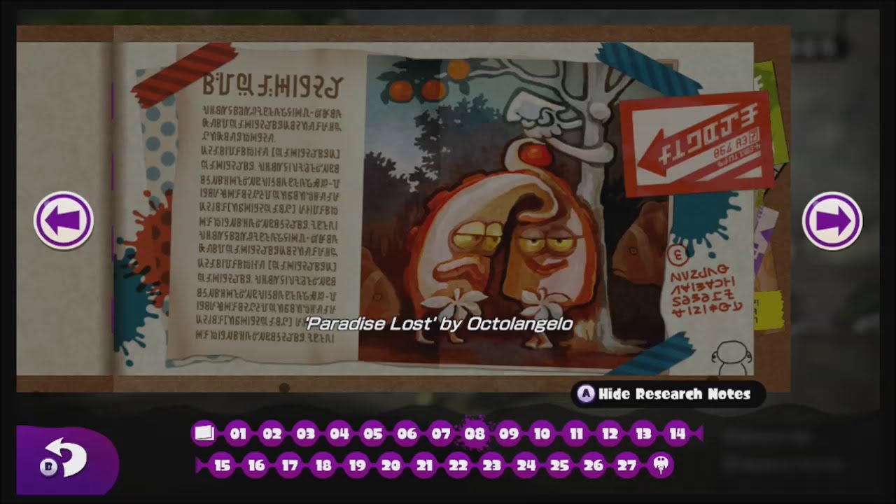 Deciphering Splatoon's Language. : r/codes