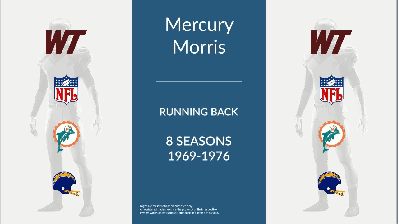 Mercury Morris: Football Running Back - YouTube