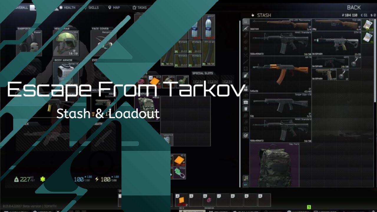 Tarkov Loadout and Stash | Read Description for Back Story... - YouTube
