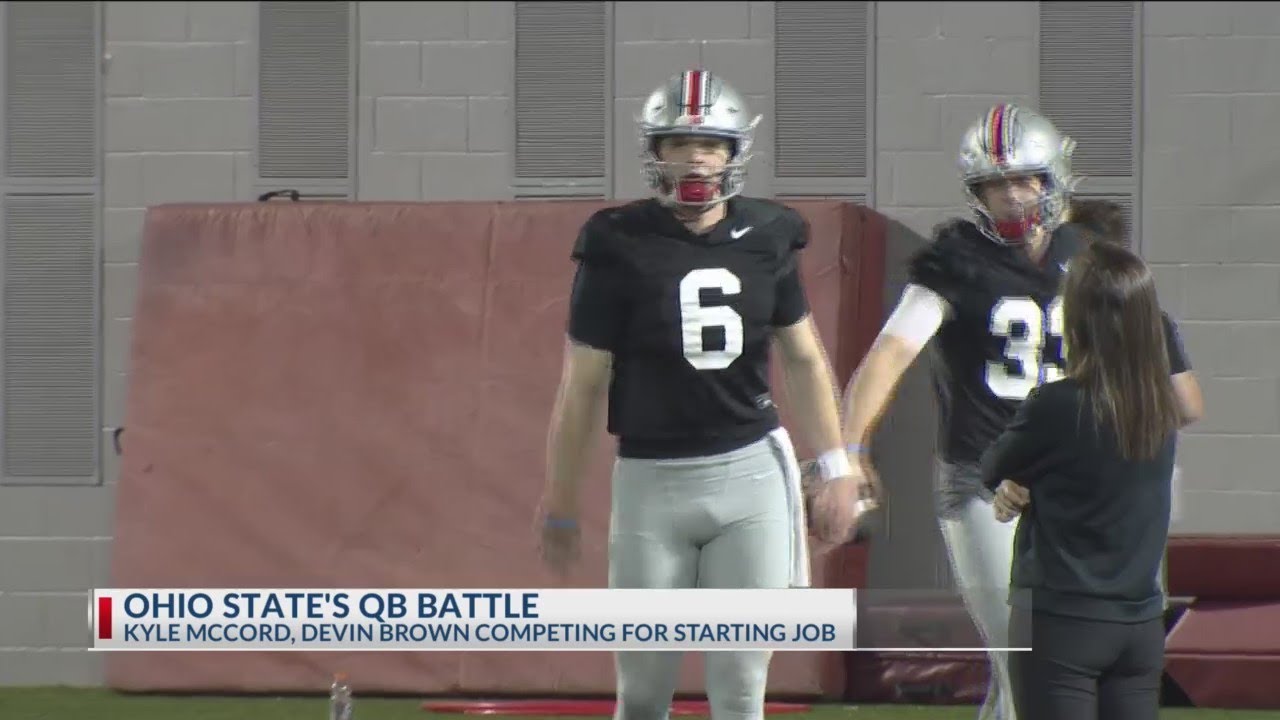 Kyle McCord and Devin Brown: The Ohio State QB battle - YouTube