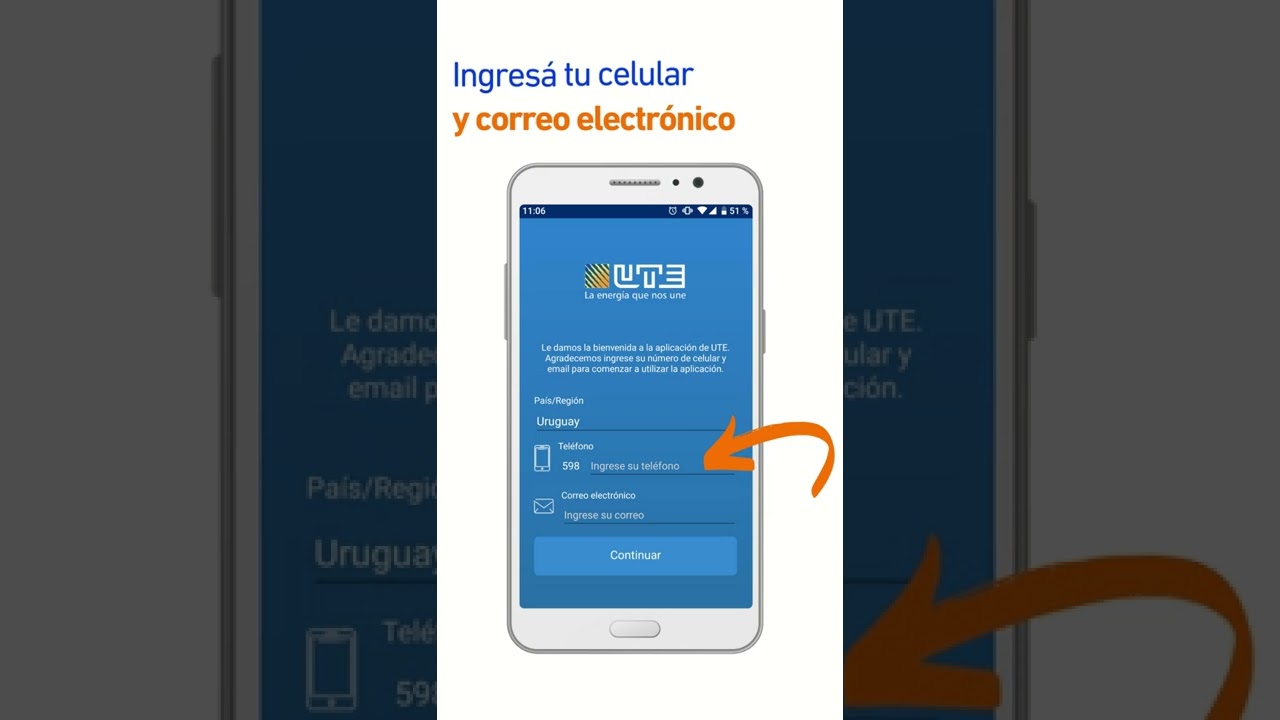 Cómo descargar la App de UTE - YouTube