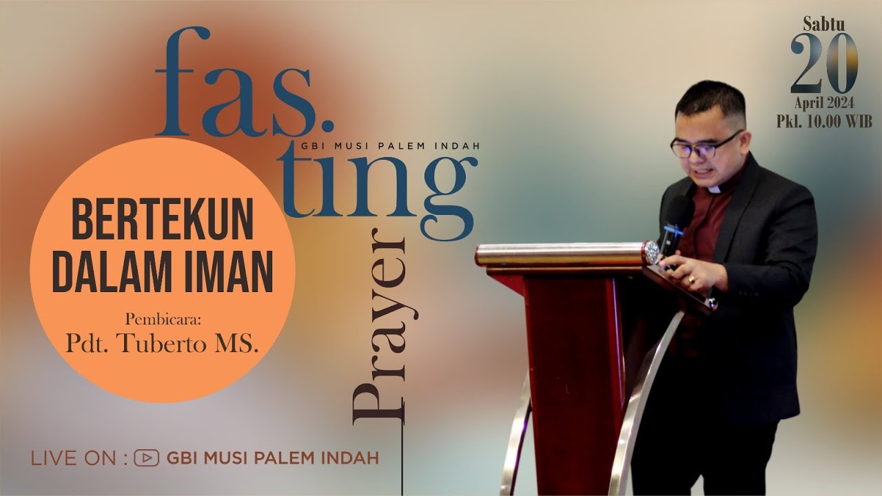 Doa Puasa Online : Sabtu 20 April 2024 (Bertekun dalam Iman) - YouTube