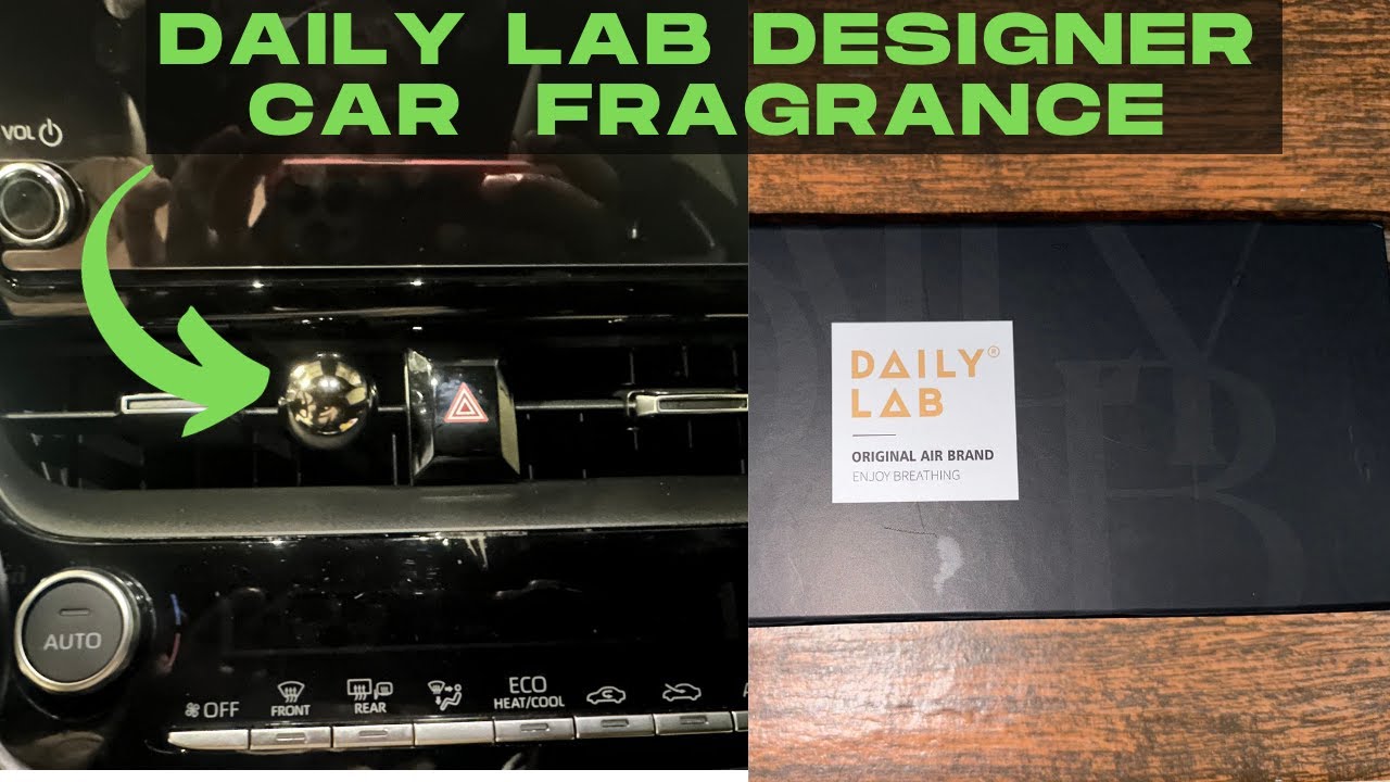 Daily Lab Car designer car fragrance - YouTube