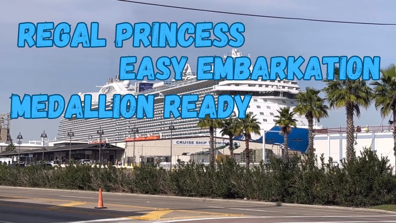 Regal Princess Embarkation, port of Galveston #travel #vacation # ...