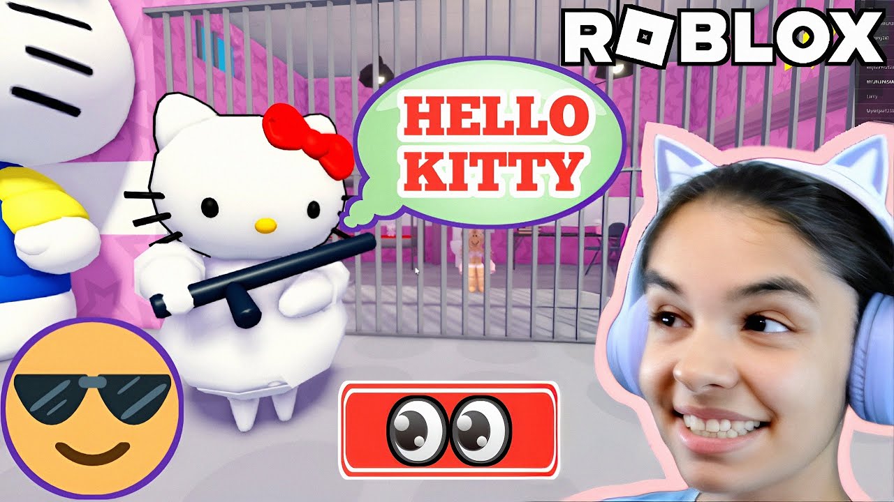 Roblox / Hello Kitty Barry Prison Run Obby !! Roblox - YouTube